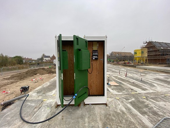 Prefab meterkast in hoogbouw - COB